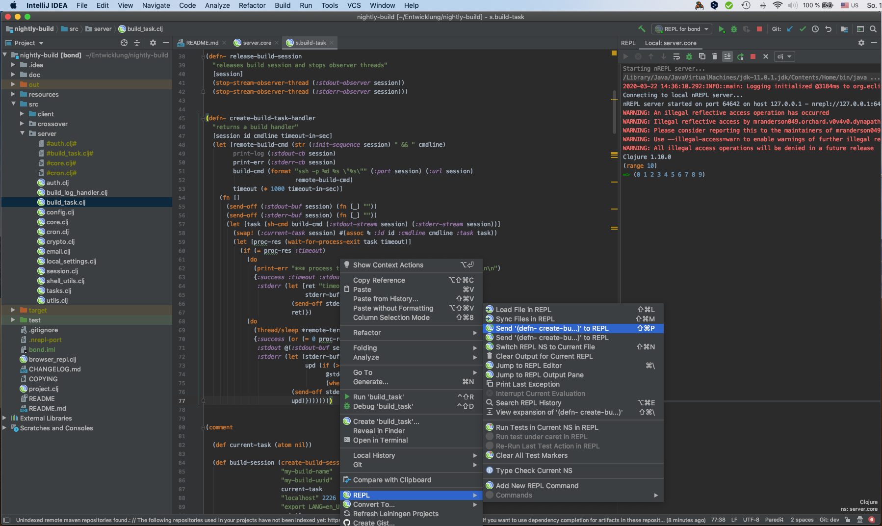 Nightly Build Server